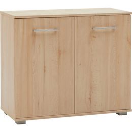 Hochkommode Priess "Lindau" Sideboards Gr. B/H/T: 82 cm x 71 cm x 38 cm, braun (edelbuchefarben) Türkommode