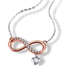 Collier Goldmaid Halsketten Gr. Silber 925 (Sterlingsilber), bunt (bicolor) Damen Halsschmuck