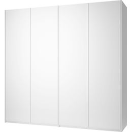 Müllermöbel Drehtürenschrank MÜLLER SMALL LIVING "Modular Plus Variante 8" Schränke Gr. B/H/T: 230 cm x 221,4 cm x 60,5 cm, 4 St., weiß 2 Kleiderschränke mit jeweils durchgehender Kleiderstange