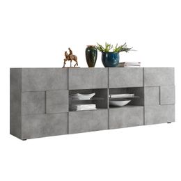 Sideboard Inosign "Dama" Sideboards grau (beton, optik) Breite 241 cm