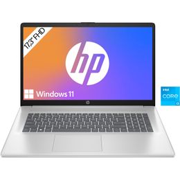 HP Notebook "17-cn4033ng" Notebooks Gr. 8 GB RAM 512 GB SSD, Core 3, silberfarben (natursilber)