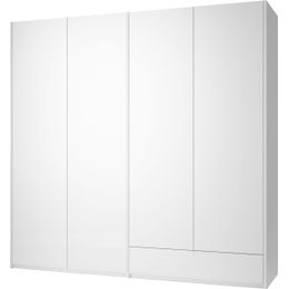 Müllermöbel Drehtürenschrank MÜLLER SMALL LIVING "Modular Plus Variante 8" Schränke Gr. B/H/T: 230 cm x 221,4 cm x 60,5 cm, 4 St., weiß Inklusive 1 geräumigen Schublade