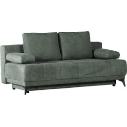 Schlafsofa GUTMANN FACTORY, gr&uuml;n, B:195cm H:77cm T:100cm, Sofas, Schlafsofa