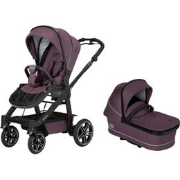 Kombi-Kinderwagen Hartan "Rock it Outdoor" lila (amethyst) Baby Kinderwagen Made in Germany