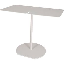 Beistelltisch WK Wohnen "9302" Tische Gr. B/H/T: 65 cm x 50 cm x 35 cm, weiß in zwei Farben und Höhen, Maße (BT): 6535 cm