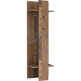 Garderobenpaneel FORTE "Clif", beige (old wood vintage), B:60cm H:200,5cm T:34,4cm, Holzwerkstoff, Garderobenpaneele, Breite ca. 60 cm