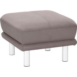 Hocker Trendmanufaktur Gr. B/H/T: 66 cm x 44 cm x 66 cm, Struktur, grau (taupe) Sitzhocker Hocker