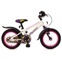 Kinderfahrrad Bachtenkirch "Pepp" Fahrräder Gr. 19 cm, 14 Zoll (35,56 cm), weiß Kinder