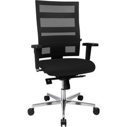 Bürostuhl Topstar "Sitness X-Pander Plus", schwarz (schwarz, schwarz), Stühle
