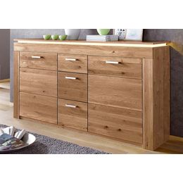 Sideboard VOGL MÖBELFABRIK Sideboards braun (wildeiche teilmassiv) Breite 182 cm