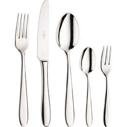 Pinti Inox Besteck-Set PINTINOX "Ritz" Essbesteck-Sets Gr. 30 tlg., silberfarben (edelstahlfarben)