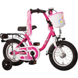 Kinderfahrrad Bachtenkirch "Dream" Gr. 23, rosa (pink, weiß), Fahrräder, Kinder, 23cm, 12,5 Zoll (31,75cm)