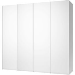 Müllermöbel Drehtürenschrank MÜLLER SMALL LIVING "Modular Plus Variante 7" Schränke Gr. B/H/T: 234,3 cm x 221,4 cm x 60,5 cm, 4 St., Basisausführung, weiß mit drei Anbauelementen