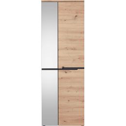 Garderobenschrank Innostyle Schränke Gr. B/H/T: 65 cm x 192 cm x 38 cm, 2 St., braun (artisan eiche) Baby