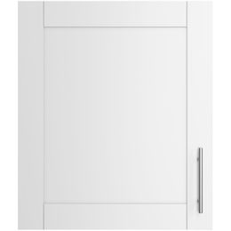 Hängeschrank Optifit "Ahus" Schränke Gr. B/H/T: 60 cm x 70,4 cm x 34,9 cm, 1 St., braun (weiß matt, wildeiche nachbildung) Breite 60 cm