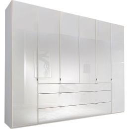 Drehtürenschrank Wiemann "Eastside" Schränke Gr. B/H/T: 295,2 cm x 236 cm x 58 cm, 6 St., weiß inkl. Türendämpfung