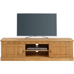 TV-Board Home Affaire "Indra" Sideboards Gr. B/H/T: 160 cm x 45 cm x 40 cm, beige (natur) wahlweise in 2 Breiten, Fernsehtisch