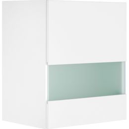 Glashängeschrank Optifit "Roth" Schränke Gr. B/H/T: 50cm x 57,6cm x 34,6cm, Komplettausführung, weiß (weiß/weiß) Breite 50 cm