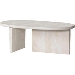 Couchtisch Woood "Seam Salontafel Mango Hout Naturel" Tische Gr. B/H/T: 110 cm x 40 cm x 60 cm, beige (natürlich)