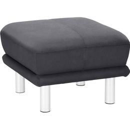 Hocker Trendmanufaktur Gr. B/H/T: 66 cm x 44 cm x 66 cm, Struktur, grau (grafit) Sitzhocker Hocker