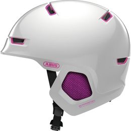 Fahrradhelm Abus "SCRAPER 3.0 ERA" Gr. L, weiß (pearl weiß), Helme, L Kopfumfang: 57cm - 62cm