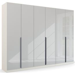 Drehtürenschrank Rauch "Modern by Quadra Spin" Schränke Gr. B/H/T: 271 cm x 210 cm x 54 cm, 6 St., weiß (alpinweiß, glas kristallweiß)