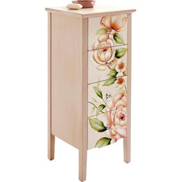 Kommode HEINE HOME Sideboards Gr. B/H/T: 40 cm x 90 cm x 35 cm, rosa (weiß, rosé)