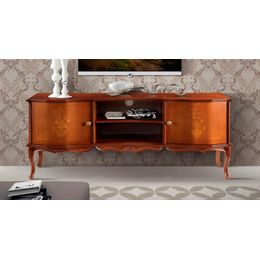 TV-Board Home Affaire "Bardolino" Sideboards Gr. B/H/T: 133 cm x 56 cm x 48 cm, braun (nuss) Breite 133 cm