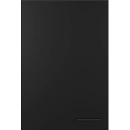 Hängeschrank Flex-Well "Capri", schwarz (schwarz, endgrain oak), B:60cm H:89cm T:32cm, Holzwerkstoff, Schränke, (B x H x T) 60 x 89 x 32 cm, mit viel Stauraum