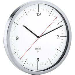 Wanduhr Blomus "CRONO" Wanduhren Gr. H: 24 cm, weiß