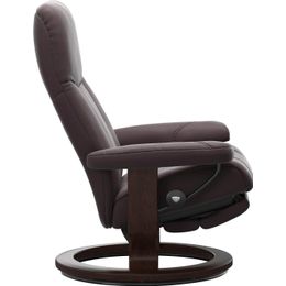 Relaxsessel stressless, B:76cm H:100cm T:74cmbordeaux paloma, Leder BATICK: BATICK ist ein leicht korrigiertes, durchgefärbtes und genarbtes