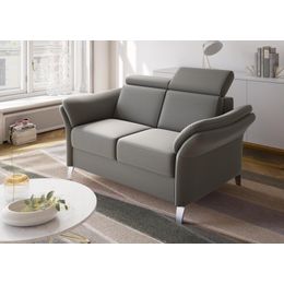 Sit & More 2-Sitzer SIT & MORE "Vincenzo", grau, B:156cm H:84cm T:93cm, Sofas