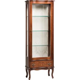 Vitrine Home Affaire "PUCCINI 560" Schränke braun (nussfarben) Höhe 170 cm