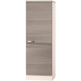 Midischrank Optifit "Vigo" Schränke Gr. B/H/T: 60 cm x 174,4 cm x 60 cm, 2 St., braun (nougatfarben, champagner) Küchenschrank Midischrank Schränke Breite 60 cm