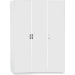 Kleiderschrank Rauch "P4You" Schränke Gr. B/H/T: 136 cm x 197 cm x 54 cm, ohne Schubkasten, 3 St., weiß