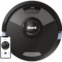 SHARK Saugroboter "AI ULTRA 2-in-1 [RV2600WDEU]" blau (schwarz, silber, blau)