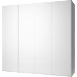 Müllermöbel Drehtürenschrank MÜLLER SMALL LIVING "Modular Plus Variante 5" Schränke Gr. H/T: 221 cm x 60 cm, 4 St., weiß Mittelschrank mit durchgehender Kleiderstange