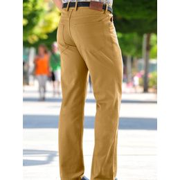 5-Pocket-Hose CLASSIC Gr. 58, Normalgrößen, gelb (maisgelb) Herren Hosen