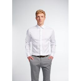 Langarmhemd Eterna "SLIM FIT" Gr. 43, Normalgrößen, weiß Herren Hemden