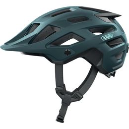 Mountainbikehelm Abus "MOVENTOR 2.0" Helme Gr. L Kopfumfang: 57 cm - 61 cm, blau (midnight blue)