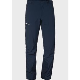 Schöffel Outdoorhose SCHÖFFEL "Softshell Pants Matrei M" Gr. 50, Normalgrößen, blau (8820, blau) Herren Hosen