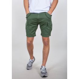 Shorts Alpha Industries "Alpha Industries Men - Airman Short" Gr. 28, Normalgrößen, grün (vintage green) Herren Hosen