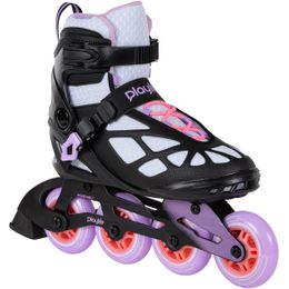 Inlineskates Playlife "Playlife Lancer" Gr. 37, lila (lavendel, schwarz, wei&szlig;), Inlineskates_Rollschuhe, 37 (bis 100 kg), Kunstfaser