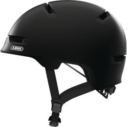 Fahrradhelm Abus "SCRAPER 3.0" Gr. L, schwarz (velvet schwarz), Helme, L Kopfumfang: 57cm - 62cm