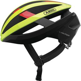 Rennradhelm Abus "VIANTOR" Gr. M, gelb (neon gelb), Helme, M Kopfumfang: 52cm - 58cm