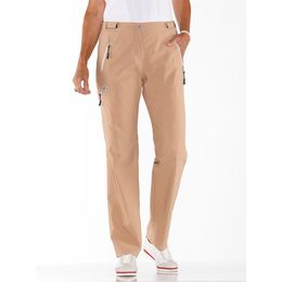 Funktionshose Casual Looks Gr. 36, Normalgrößen, braun (camel) Damen Hosen