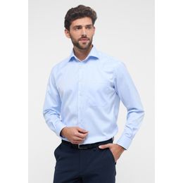 Langarmhemd Eterna "COMFORT FIT" Gr. 45, Normalgrößen, blau (hellblau) Herren Hemden