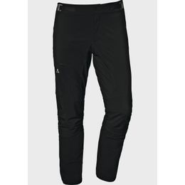 Schöffel Outdoorhose SCHÖFFEL "Hybrid Pants Tree Run M" Gr. 48, Normalgrößen, schwarz (9990, schwarz) Herren Hosen