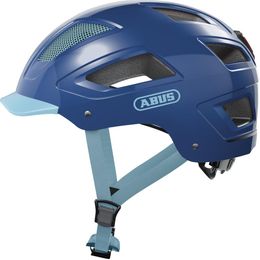 Fahrradhelm Abus "HYBAN 2.0" Gr. L, blau (core blau), Helme, L Kopfumfang: 56cm - 61cm