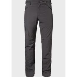 Schöffel Outdoorhose SCHÖFFEL "Pants Cabaray M" Gr. 58, Normalgrößen, grau (9830, grau) Herren Hosen